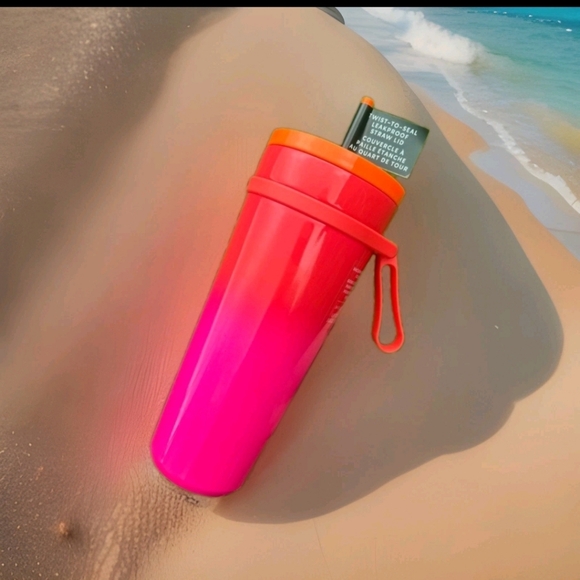 Starbucks | Dining | Starbucks Summer Limited Edition Pinkorange ...